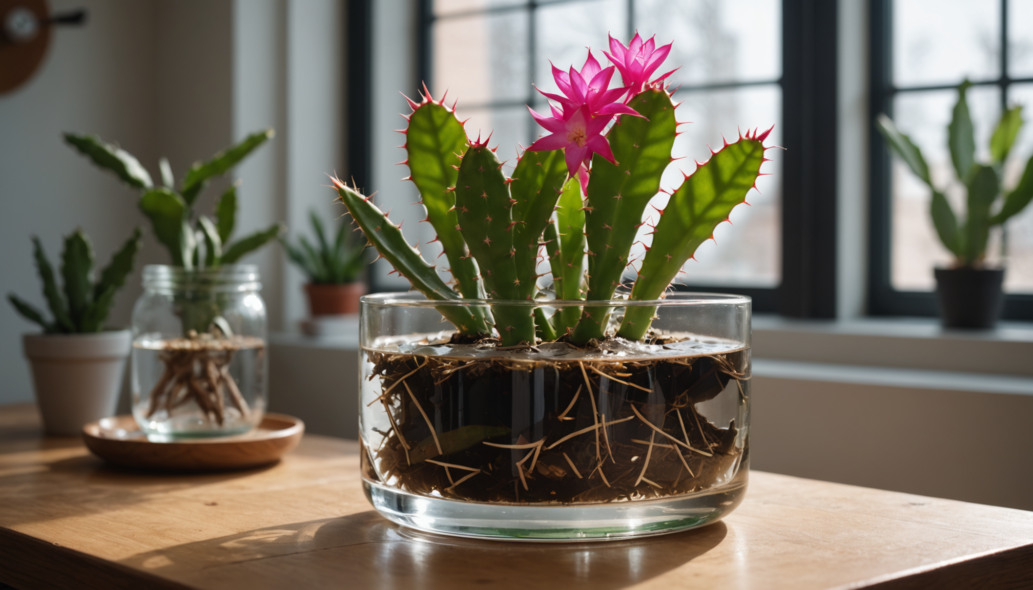 Rooting Christmas Cactus In Water: A Complete Guide To Cactus Success